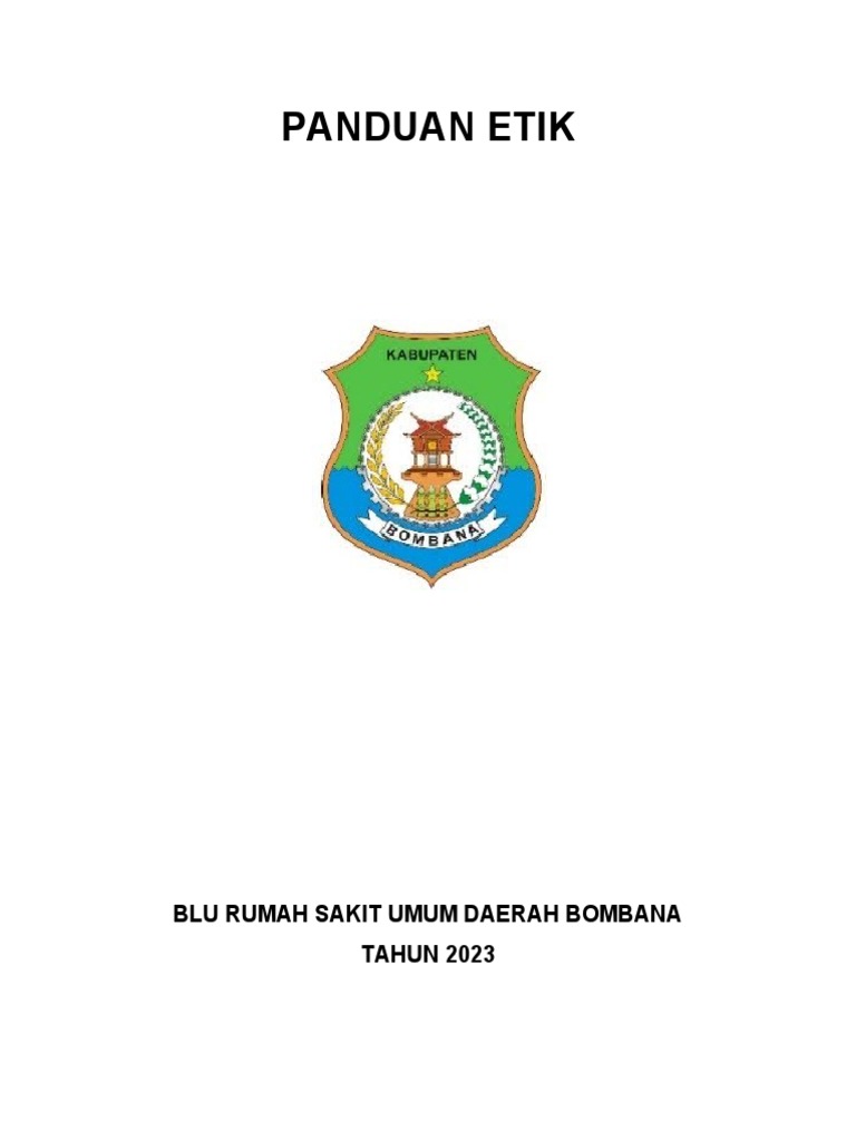Panduan Komite Etik 2023 | PDF