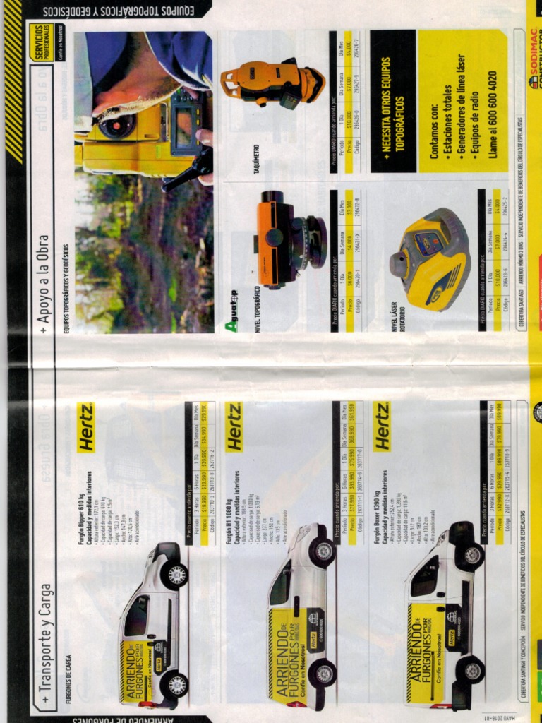 Catalogo Sodimac Arriendos | PDF