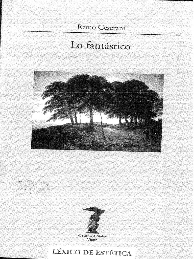 CESERANI, Remo - Lo Fantástico | PDF