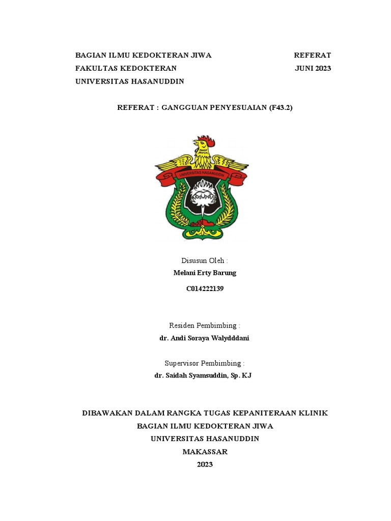 Referat GGN Penyesuaian | PDF