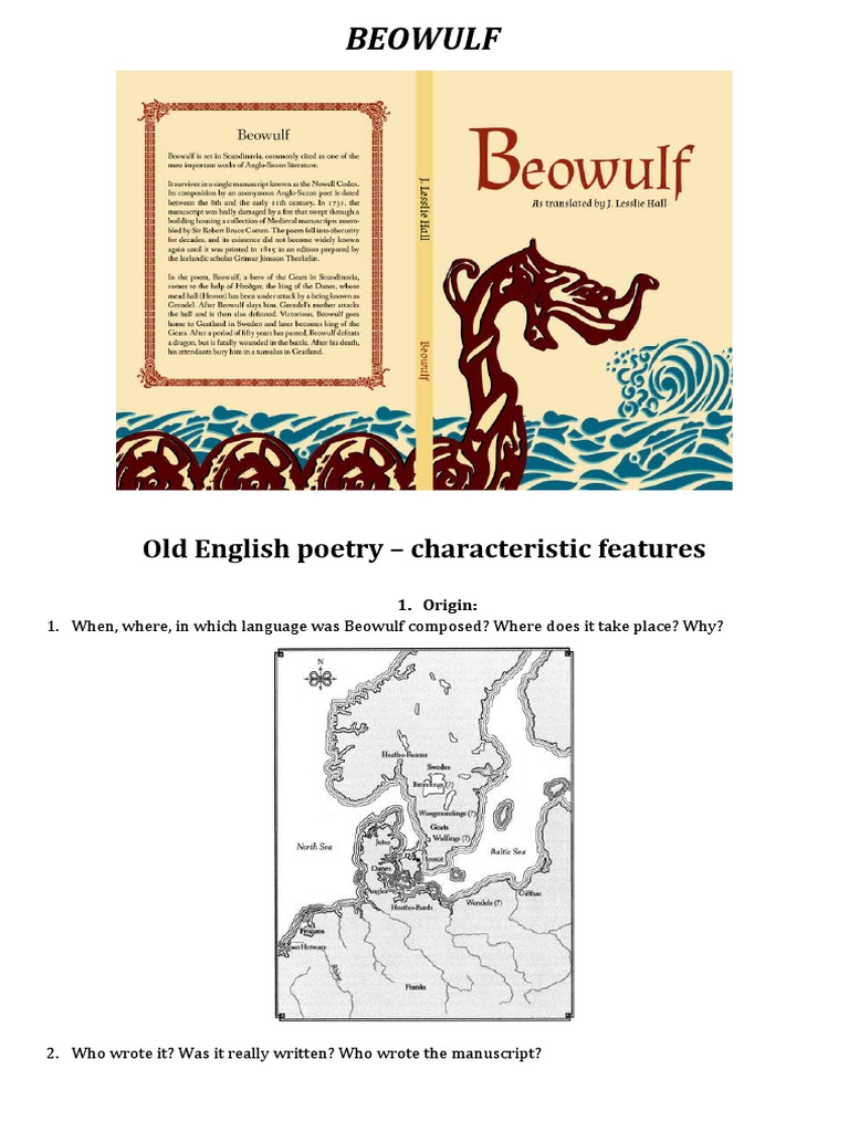 Beowulf: Old English Poetry Features | PDF | Beowulf