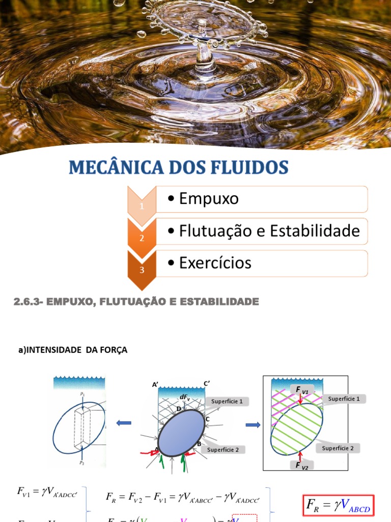 12 Empuxo-Aula12 | PDF | Flutuabilidade | Mecânica