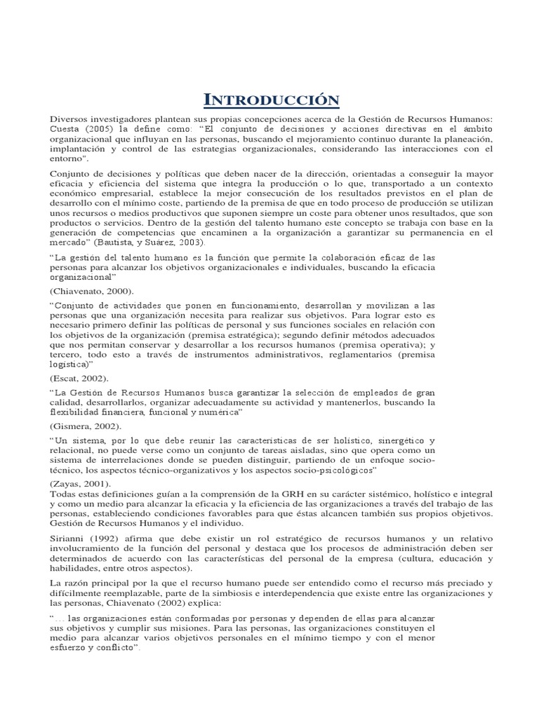 Modelos de Gestion de RRHH | PDF | Gestión de recursos humanos ... Modelos de Gestion de RRHH | PDF | Gestión de recursos humanos ...