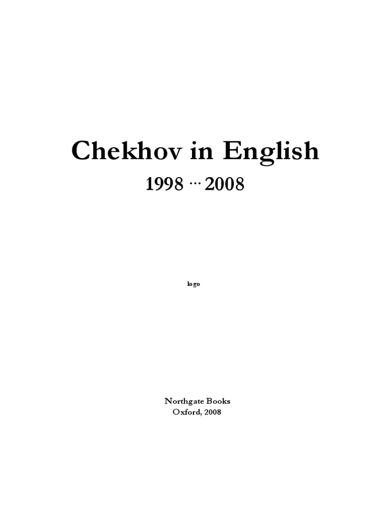 Chekhov Bibliography | PDF | Anton Chekhov | Translations