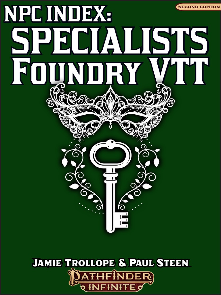 Pathfinder 2E NPC Index for Foundry VTT | PDF | Fantasy Role Playing ...