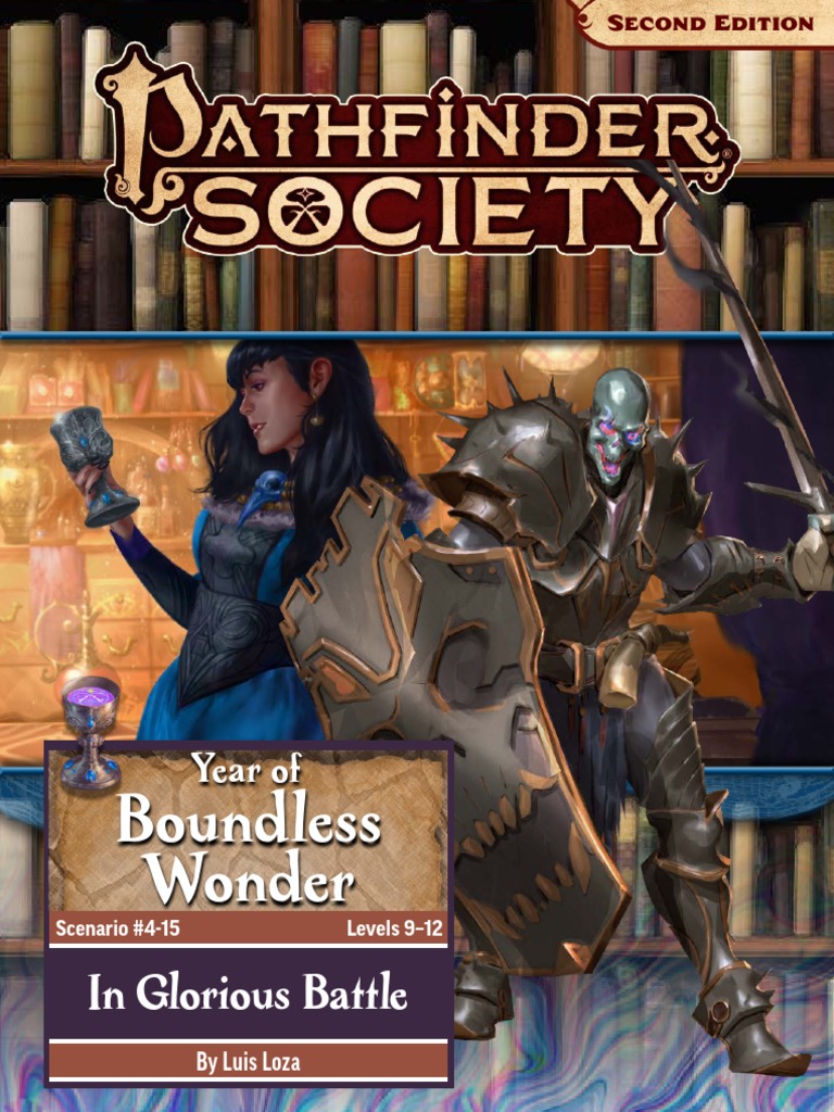 Pathfinder Society Season 4 Year of Boundless Wonder Scenario #15 | PDF ...