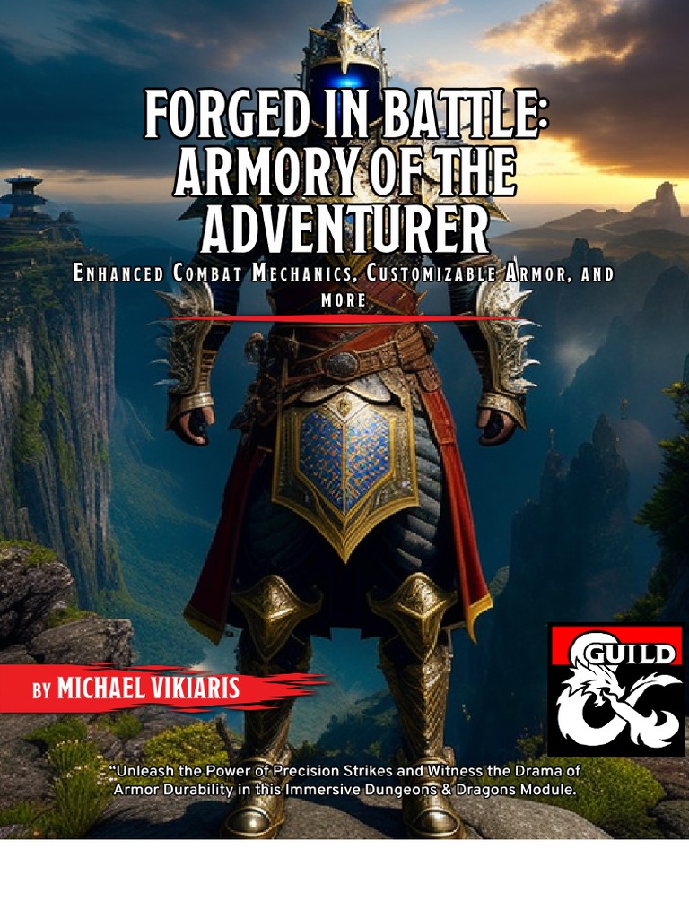 Forged in Battle - Armory of The Adventurer | PDF | Corrosion | Wizards Of The Coast