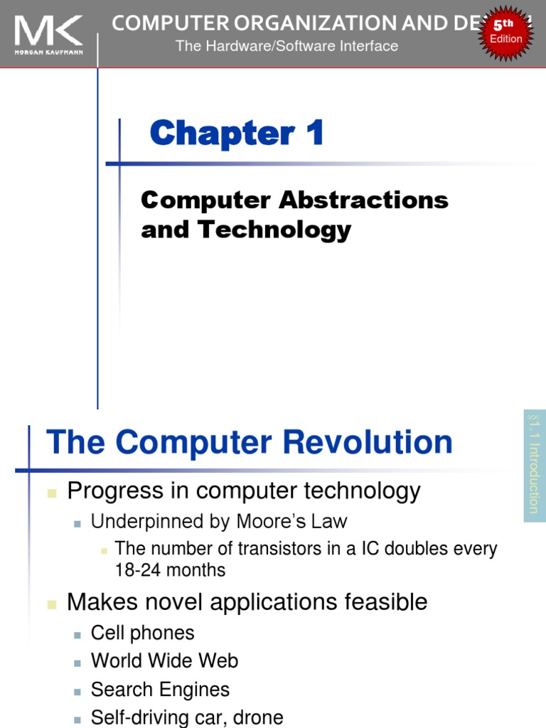 Chapter 1 Computer Abstractions and Technology | PDF