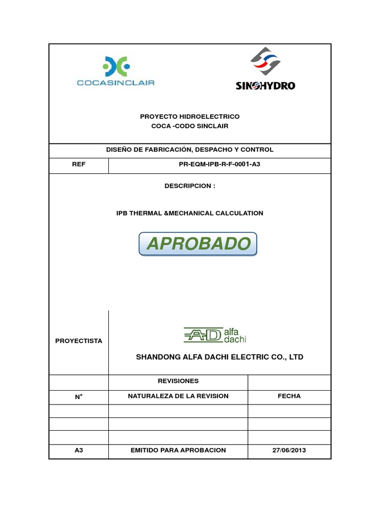 Coca Codo Sinclair Hydroelectric IPB Design | PDF | Electric Power ...