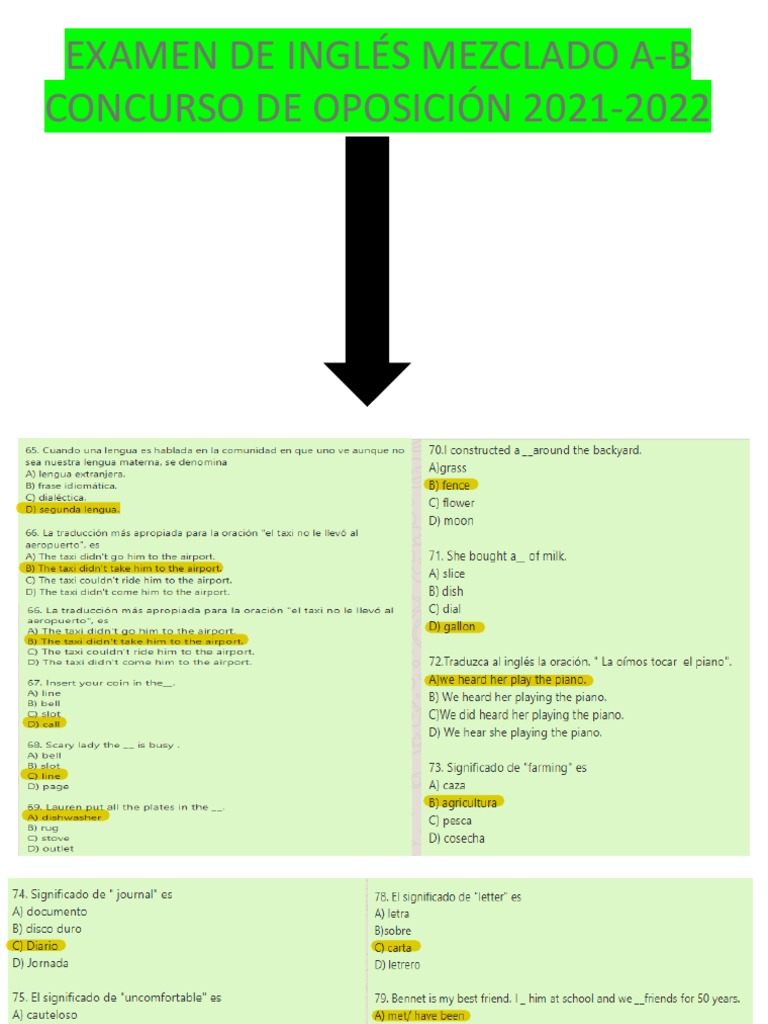 Examen Mezclado A - B Lleno-1 | PDF