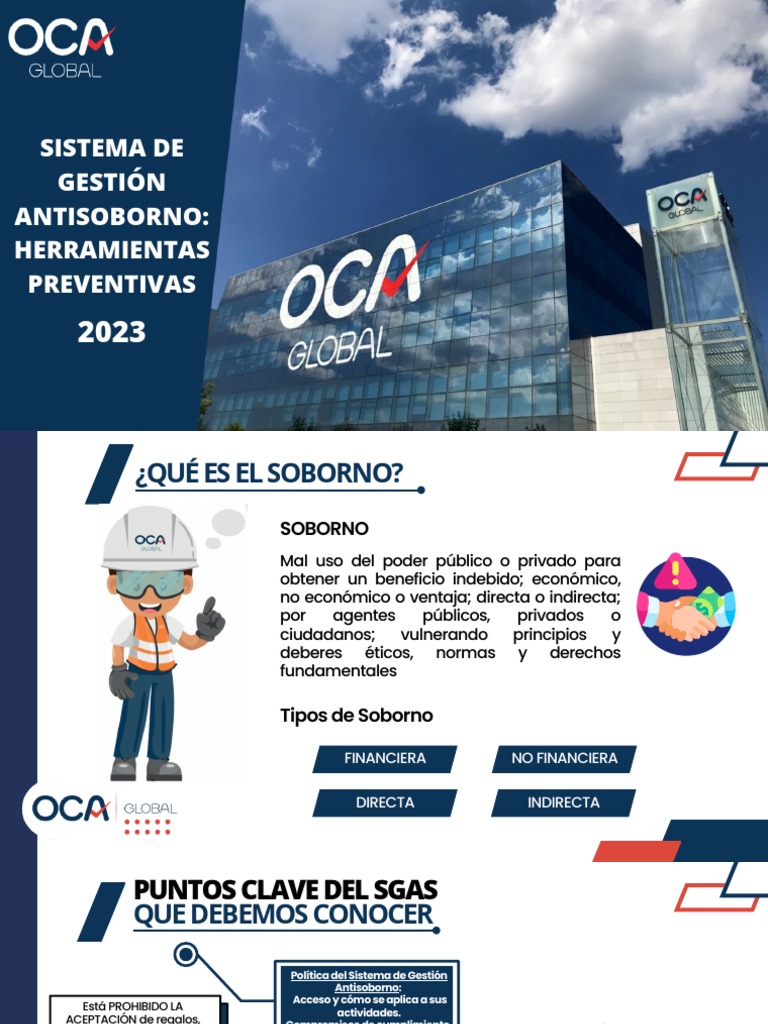 Conociendo El SGAS - Herramientas Preventivas | PDF | Soborno | Business