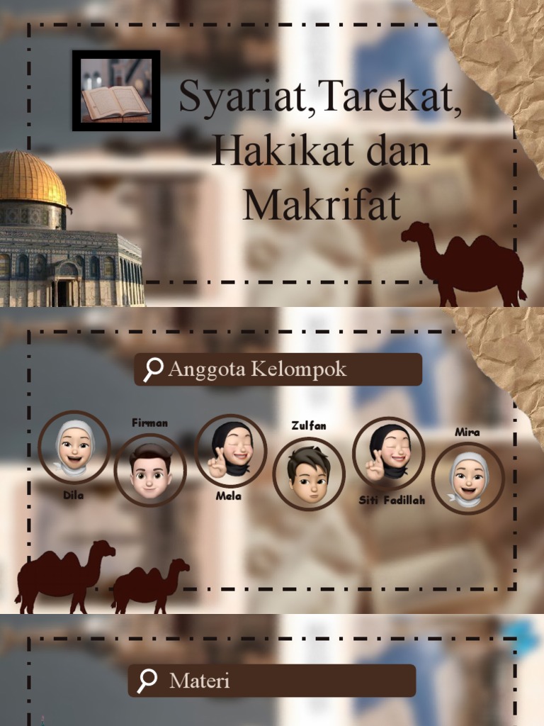 Syariat, Tarekat, Hakikat Dan Makrifat | PDF