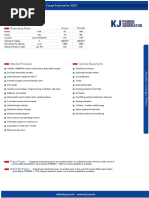Diesel Generator Checklist | PDF | Switch | Electrical Equipment