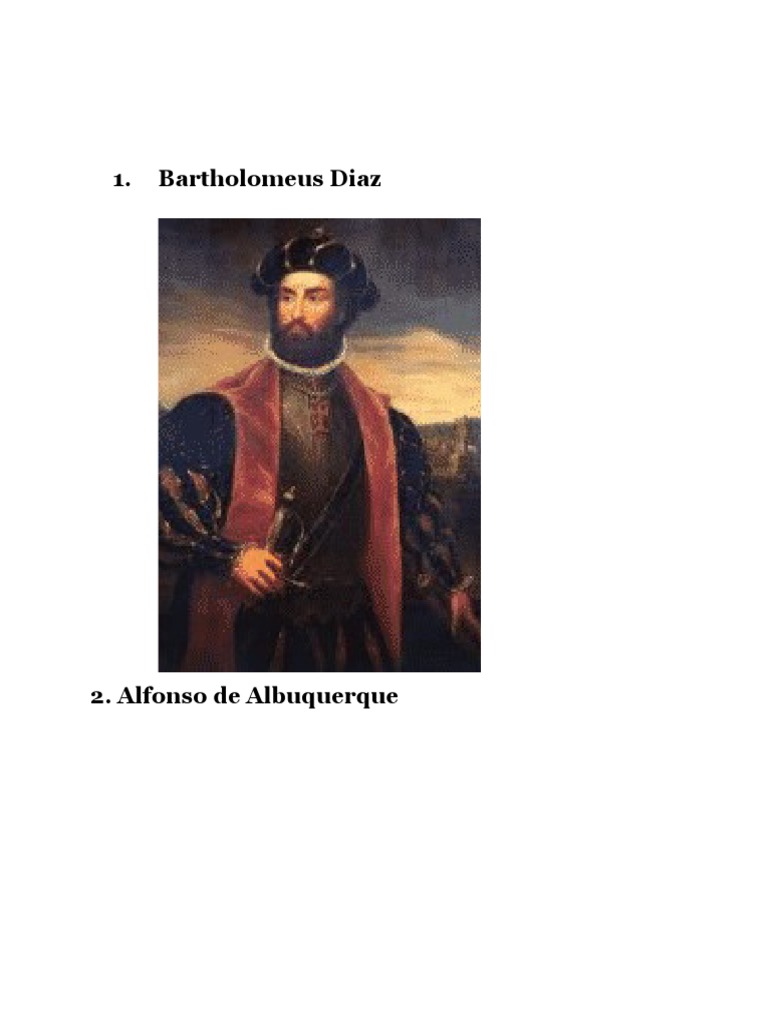 Bartholomeus Diaz | PDF