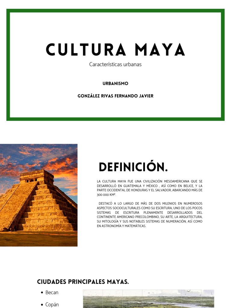 Urbanismo Maya | PDF | Civilización maya