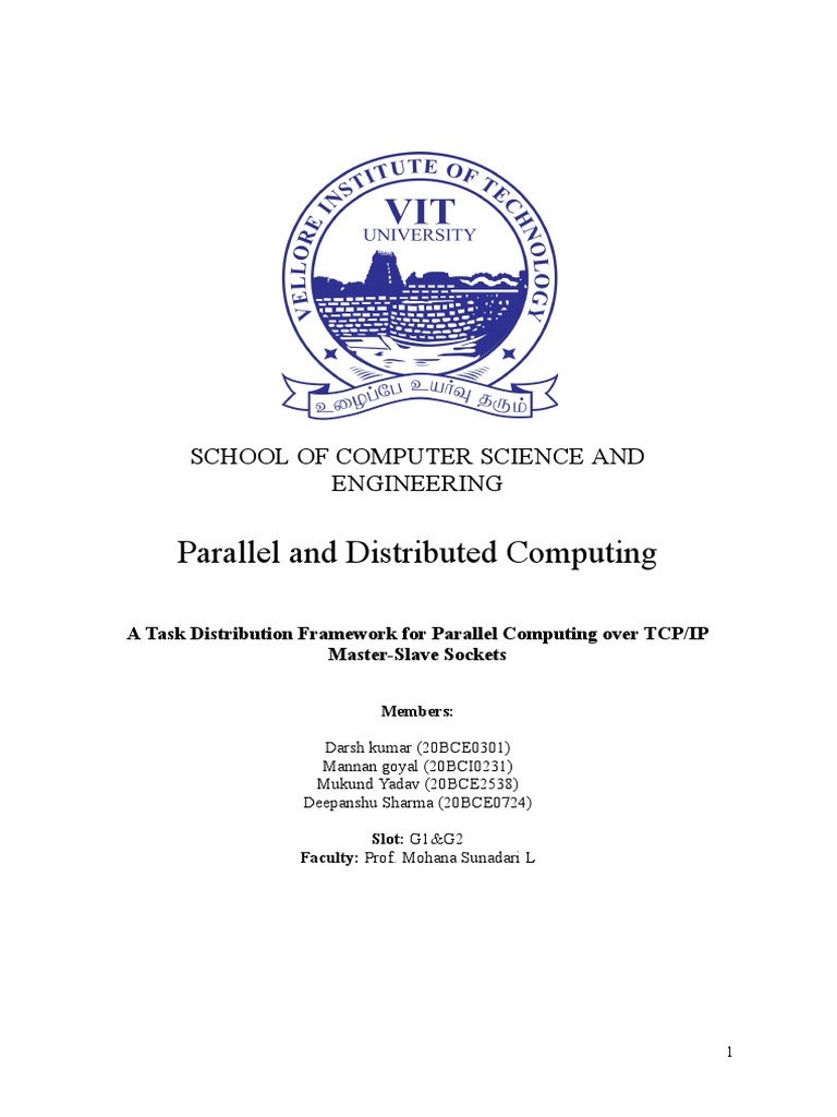 PDC Final Document | PDF | Parallel Computing | Computer Cluster