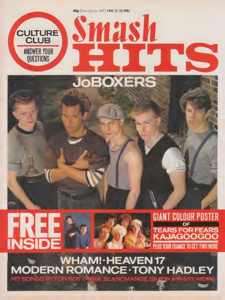 Smash Hits 12 25 May 1983 | PDF | Musicians | English Music People