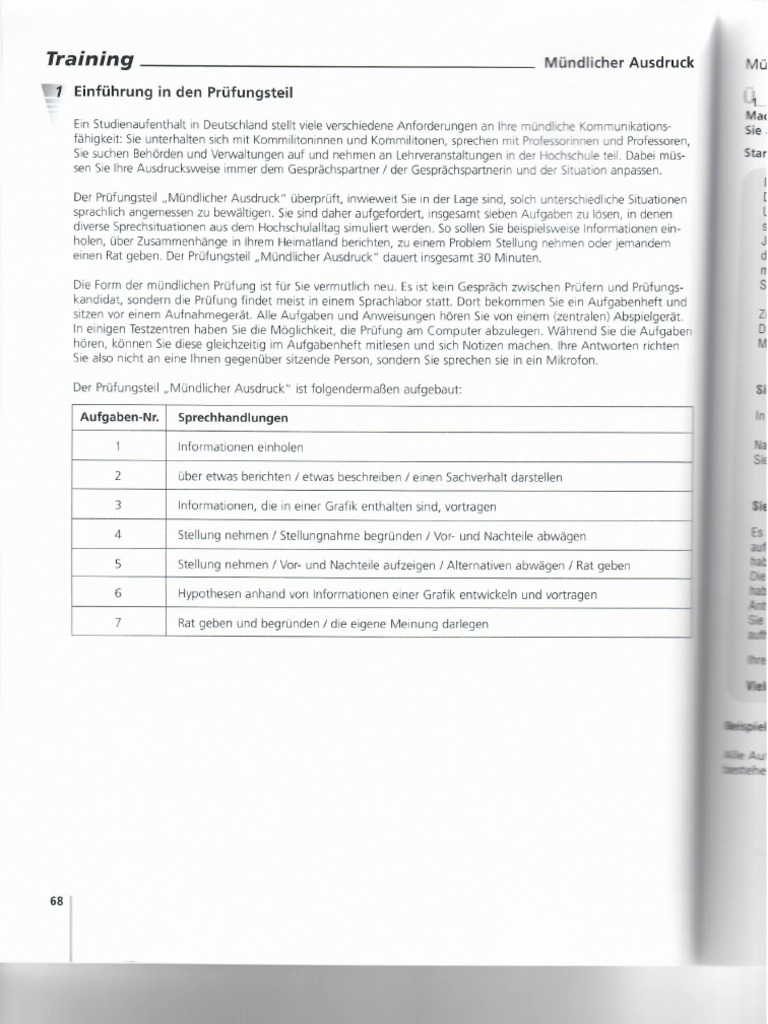 Klett - Training TestDaF MA | PDF