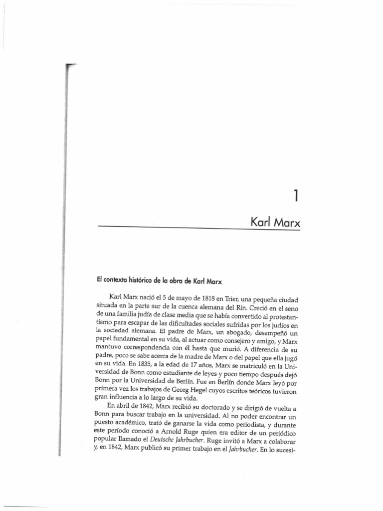 Karl Marx. (Ken Morrison) | PDF