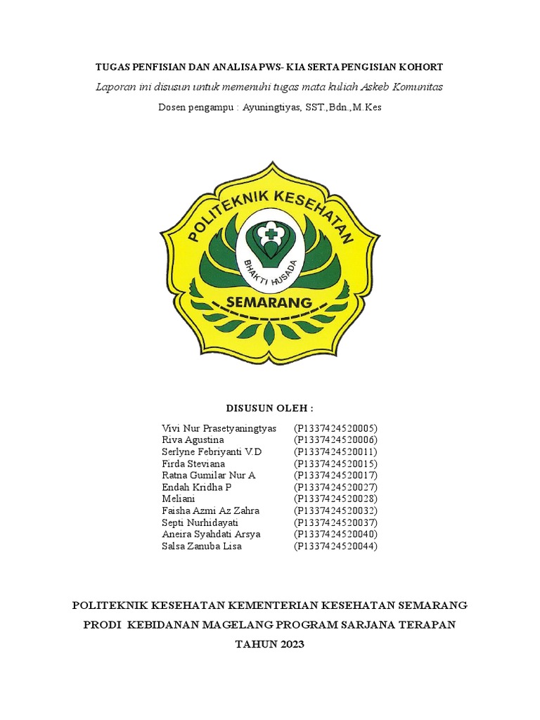 Tugas Penfisian Dan Analisa PWS | PDF