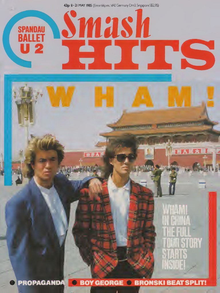 Smash Hits 8 21 May 1985 | PDF | Rock Music | Music Industry