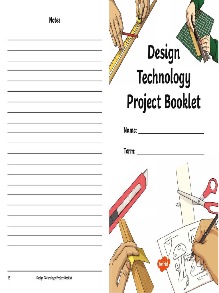 Design Technology Project Booklet - Ver - 8 | PDF | Cognition | Human ...