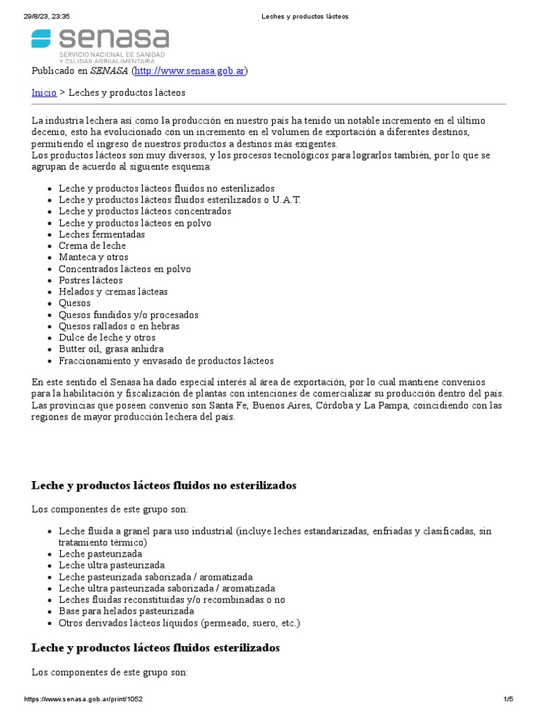 Leches y Productos Lácteos | PDF | Productos lácteos | Leche
