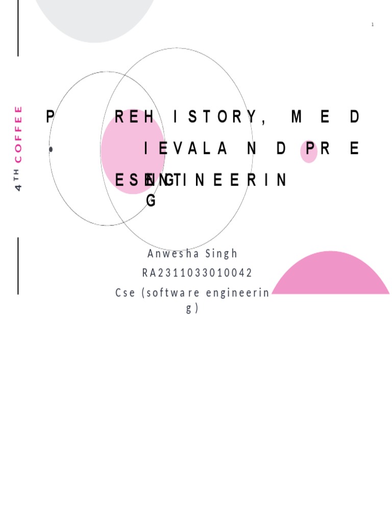 Prehistory, Medieval and Present Engineering Assignment | PDF ...