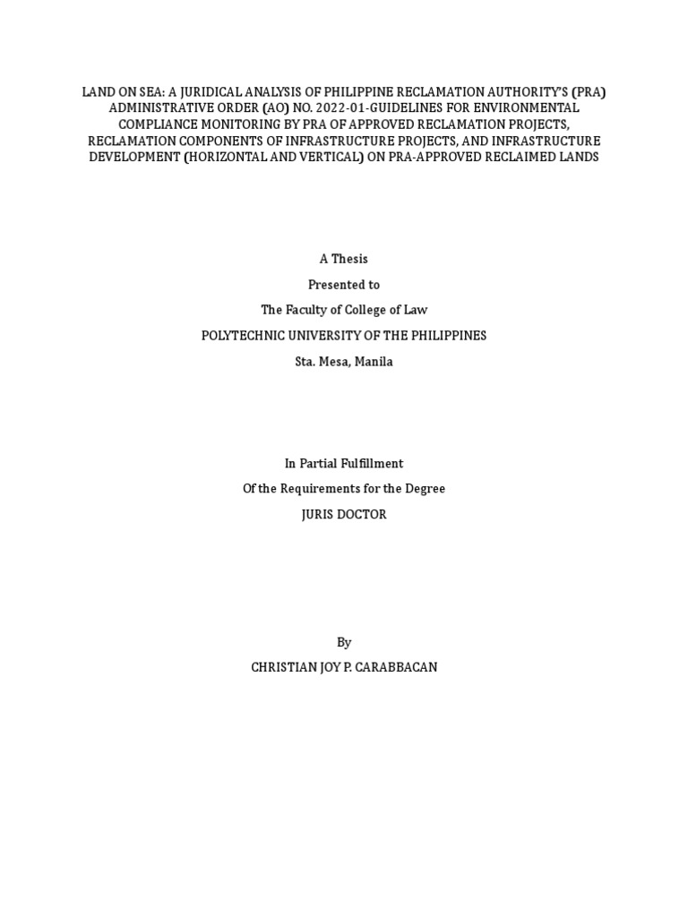 Chapter 1 - 2 - Reclamation | PDF