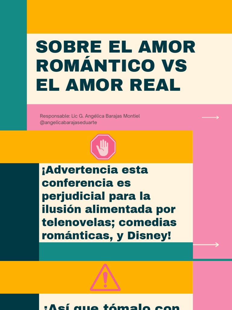 Amor Romántico Vs Amor Real | PDF