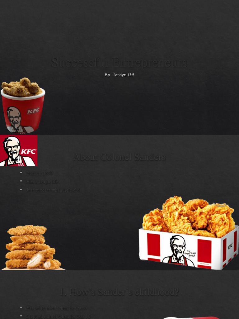 Successful Entrepreneurs (Jordyn) | PDF | Cooking, Food & Wine