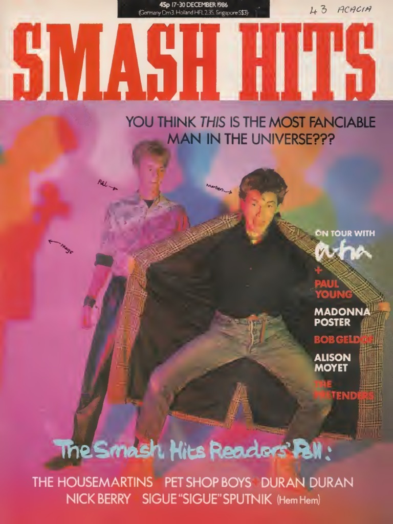 Smash Hits 17 30 December 1986 | PDF