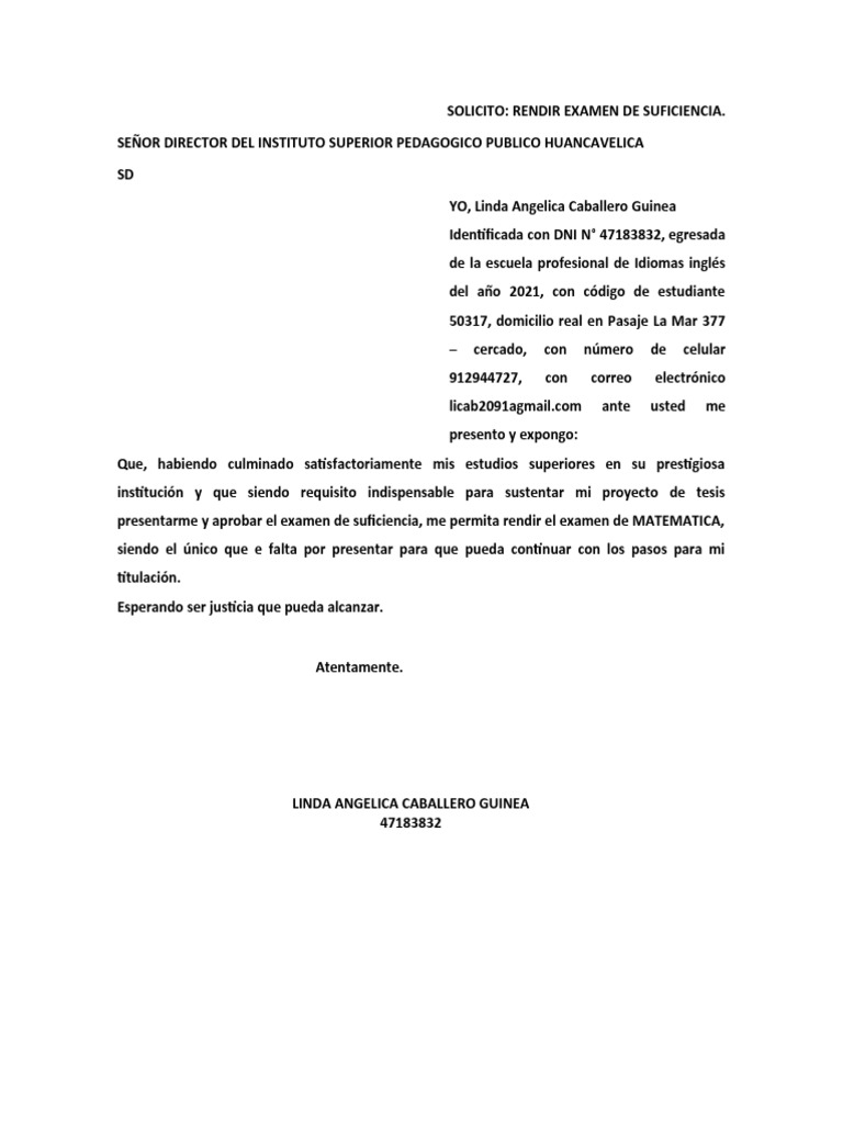 SOLICITO | PDF