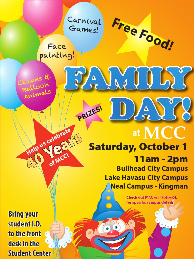 Family Day Celebration at MCC | PDF