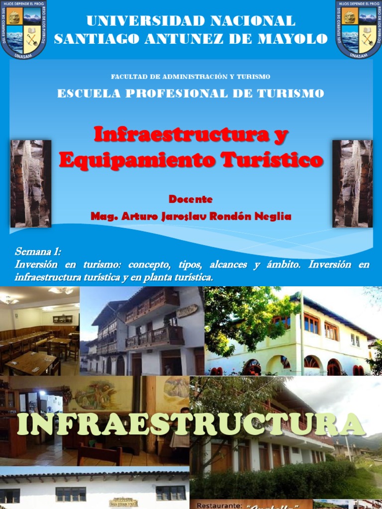 Infraestructura y Equipamiento Turístico - Tema 1 | PDF ...