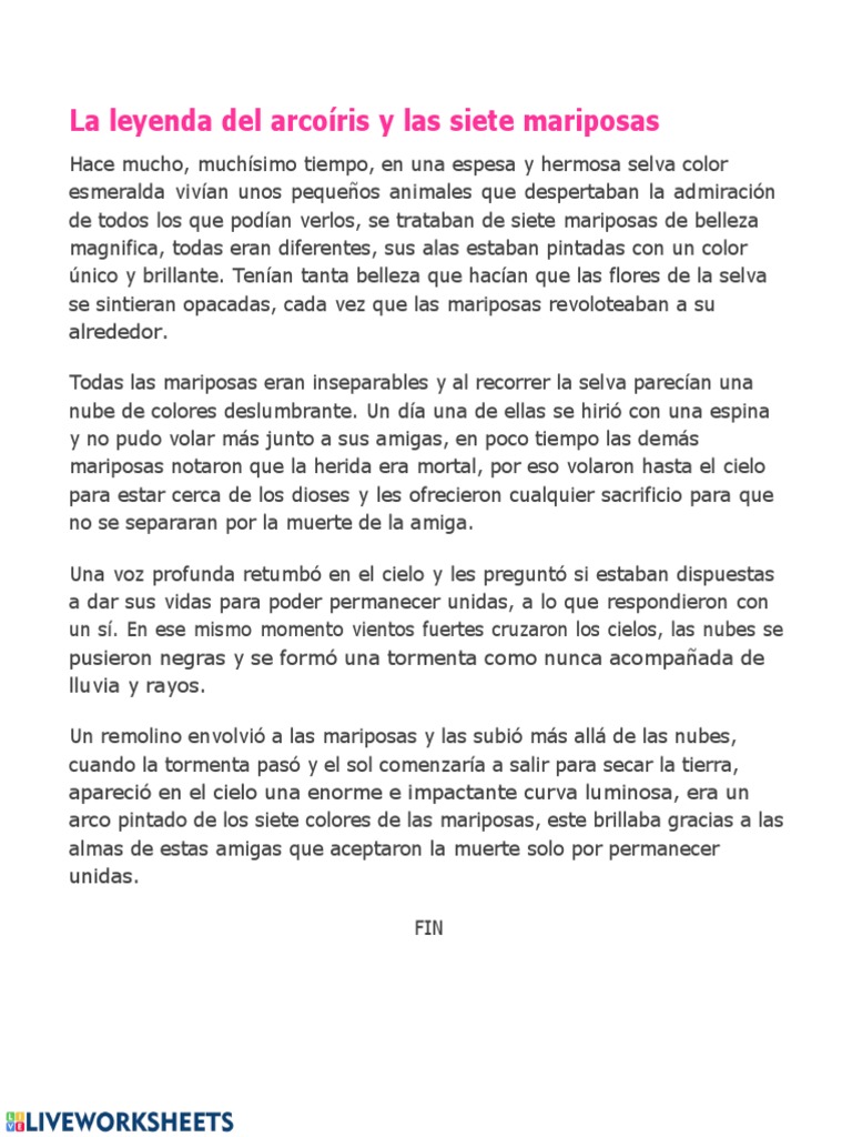 Las Mariposas | PDF | Cielo