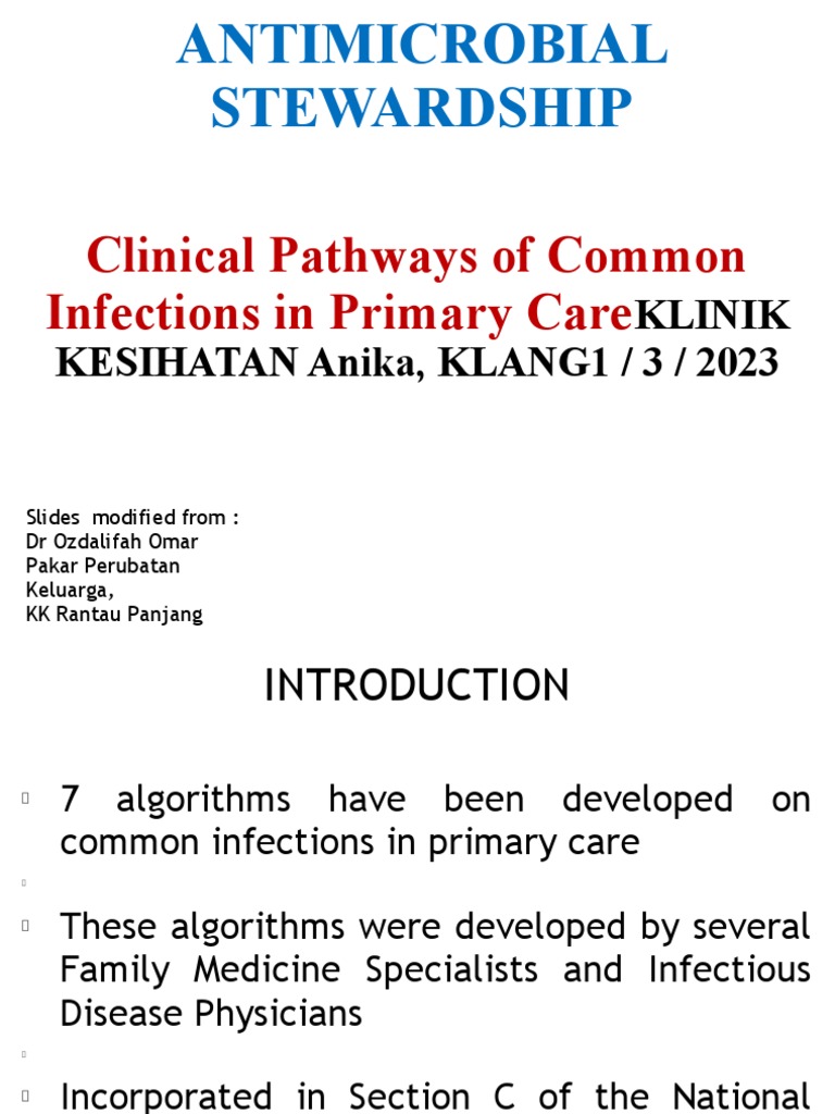 AMS Clinical Pathway | PDF | Infection | Epidemiology