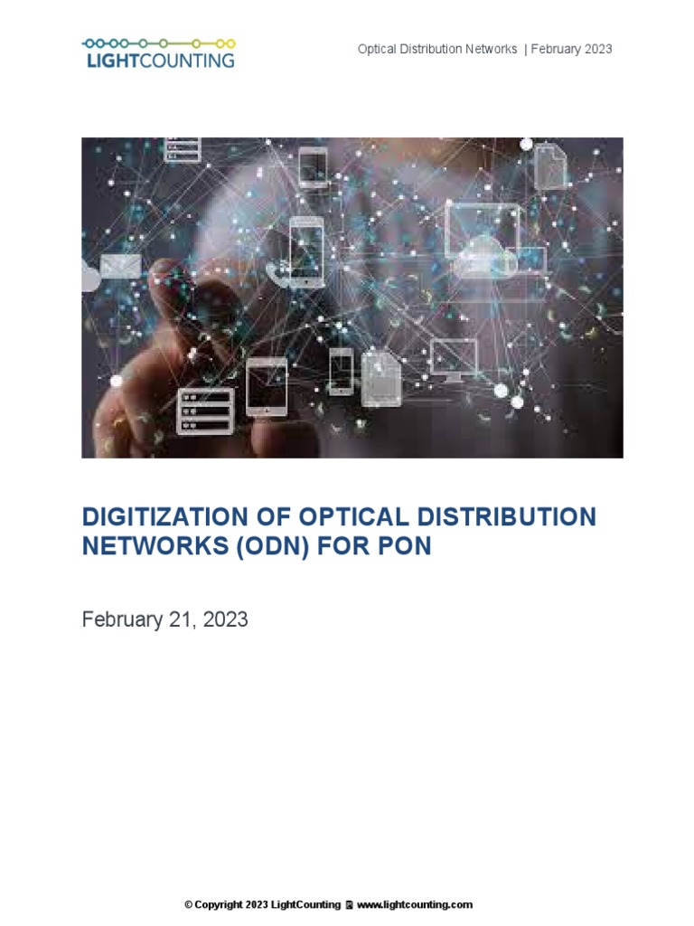 Optical Distribution Network Evolution - 24feb2023 | PDF | Fiber To The ...