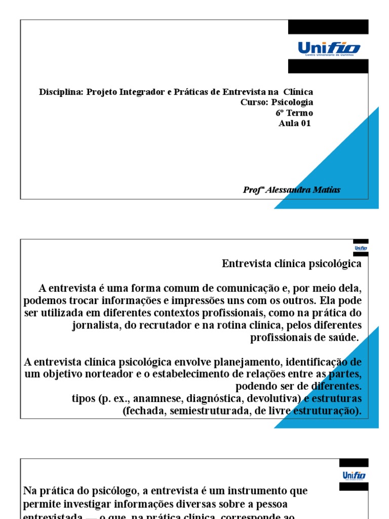 Slides Aula 01 | PDF | Psicologia | Empatia