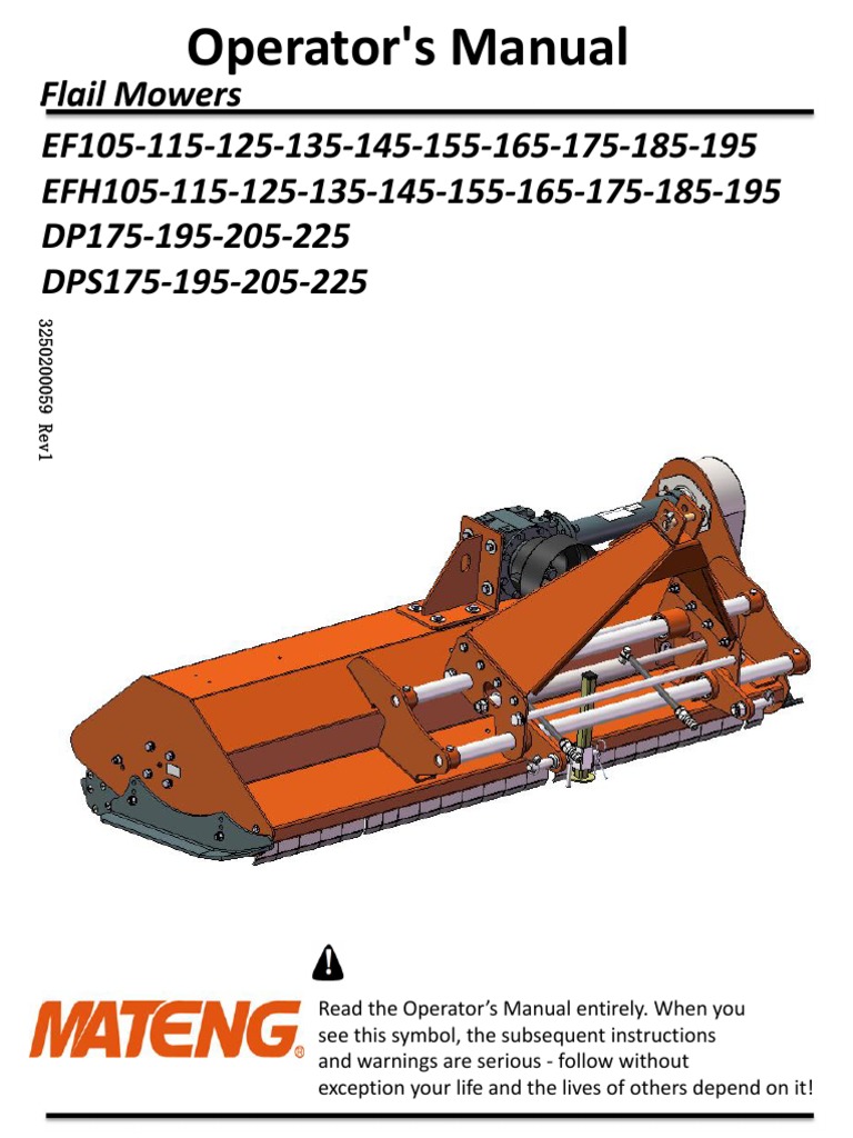 3250200059-EF Series Operator's Manual-With MATENG LOGO.20180227 | PDF ...