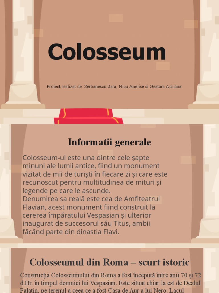 Colosseum | PDF