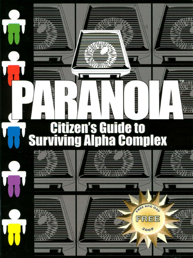 Paranoia Citizen's Guide To Surviving Alpha Complex | PDF