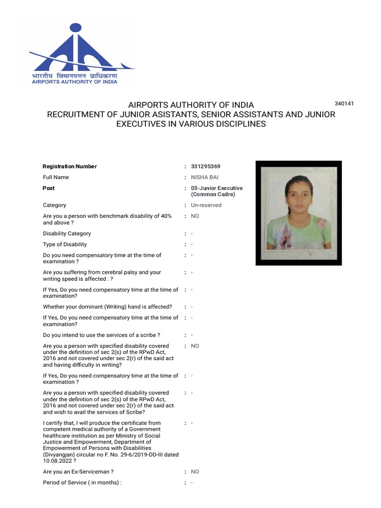 Recruitment of Junior Asistants, Senior Assistants and Junior ...