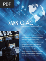 SANS Institute SEC401 Brochure | PDF | Security | Computer Security