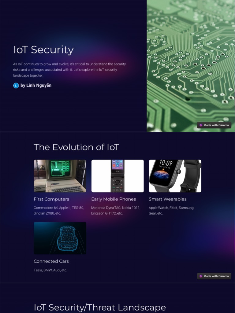 IoT Security | Download Free PDF | Internet Of Things | Computer Security
