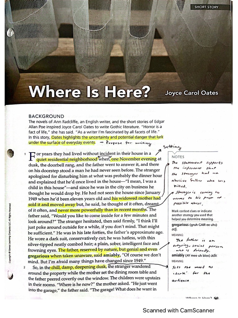 Where Is Here Page 1 | PDF