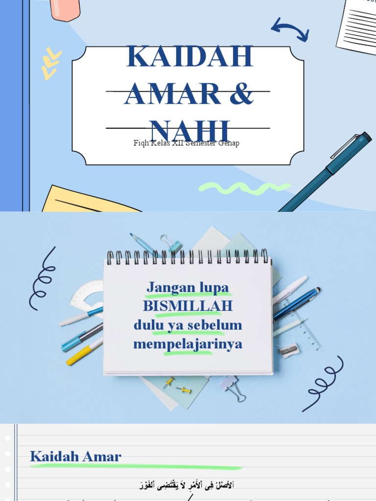 Kaidah Amar | PDF