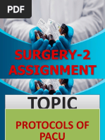 Pediatric PACU Discharge Guide | PDF | Anesthesia | Surgery