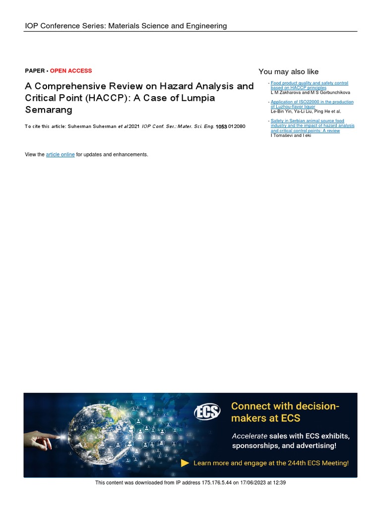 Suherman 2021 IOP Conf. Ser. Mater. Sci. Eng. 1053 012080 | PDF