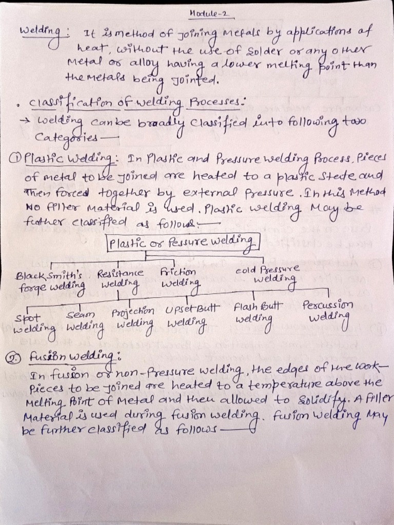Manufacturing Process Notes 2 | PDF